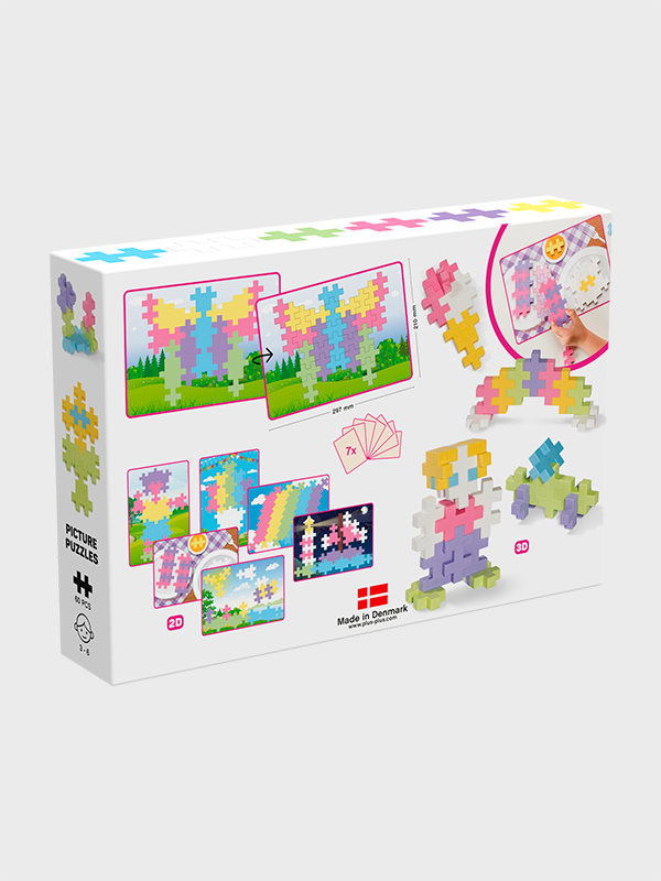 BIG Picture Puzzle - Pastel Colormix