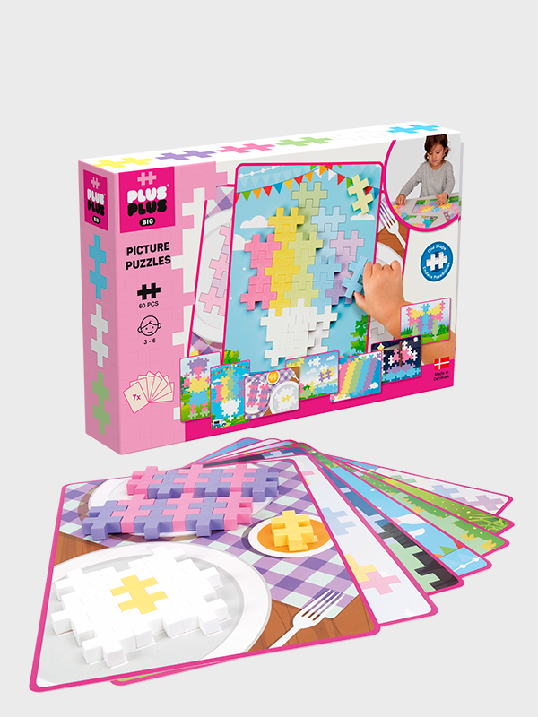 BIG Picture Puzzle - Pastel Color Mix