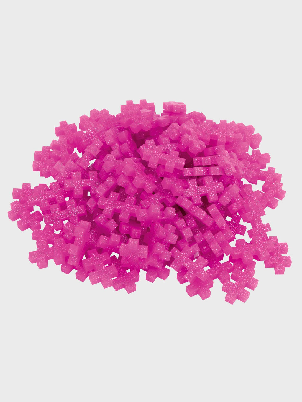 Pink glitter - 150 pcs