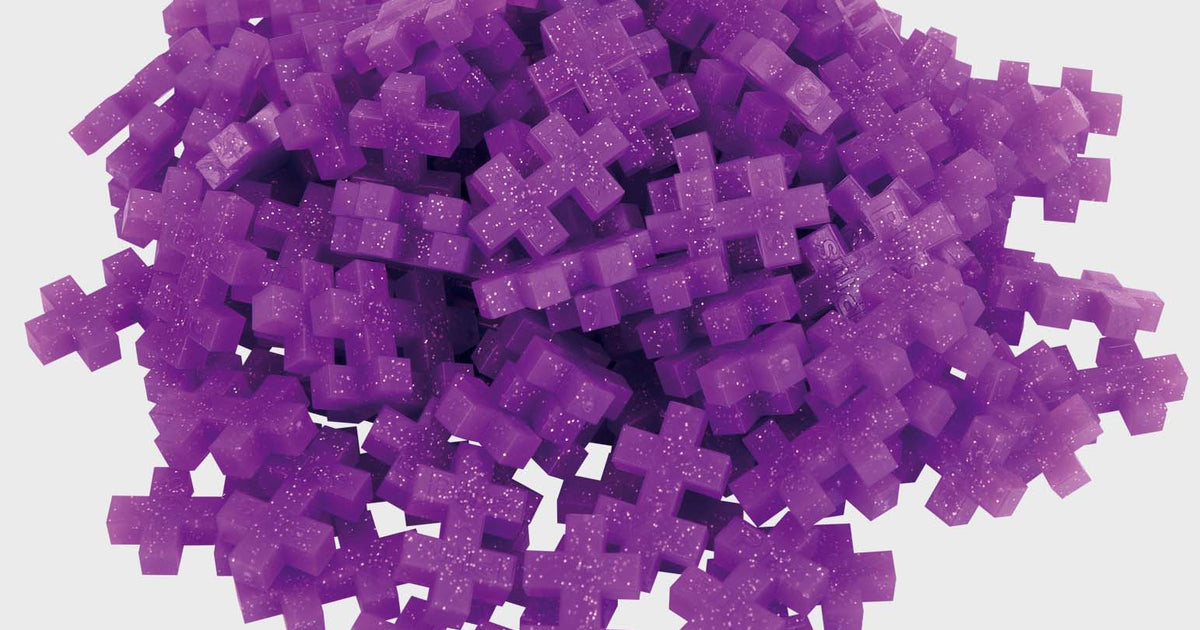 Purple Glitter -150 pcs