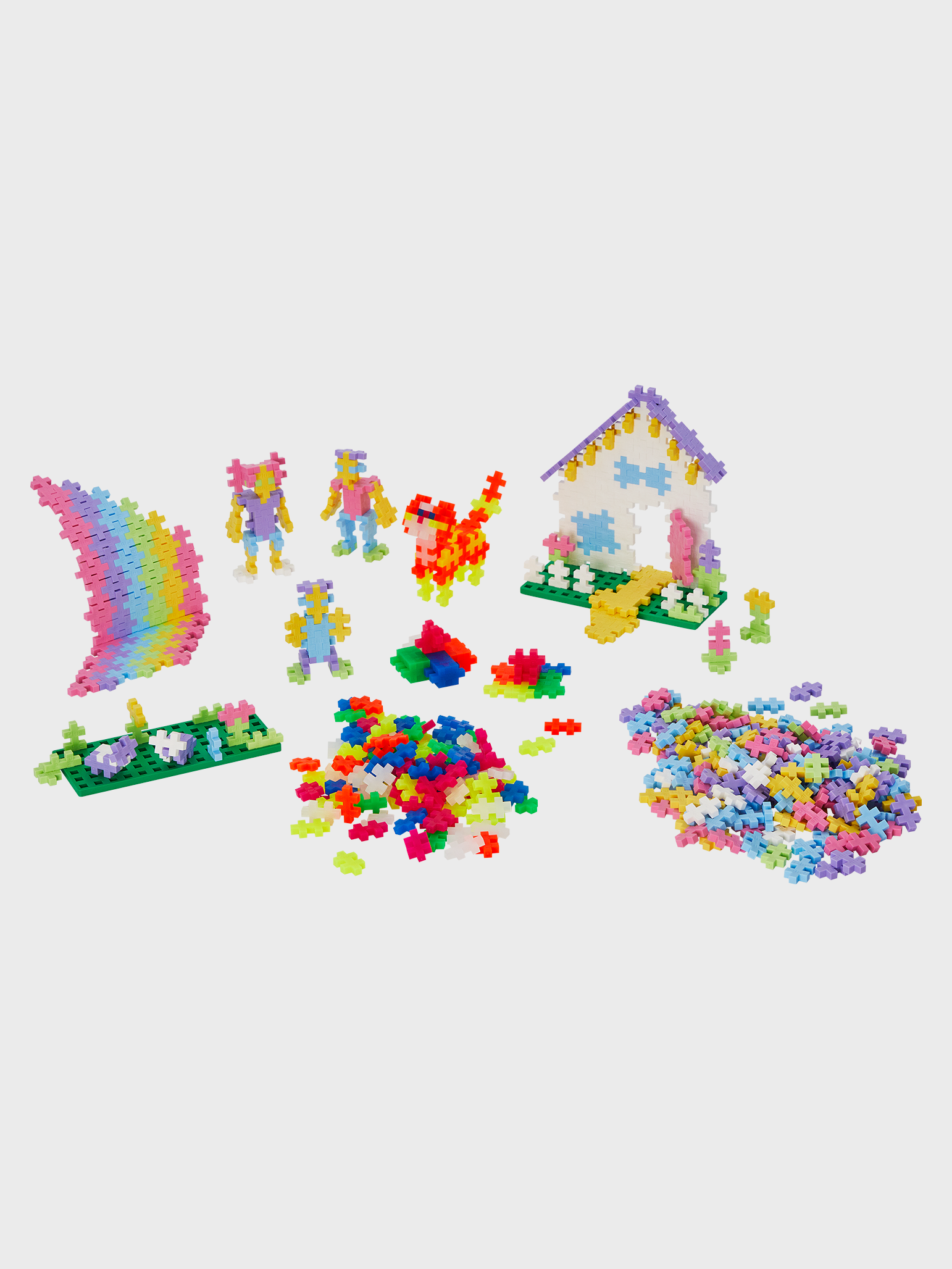 Learn to Build - Pastel - 600 pcs