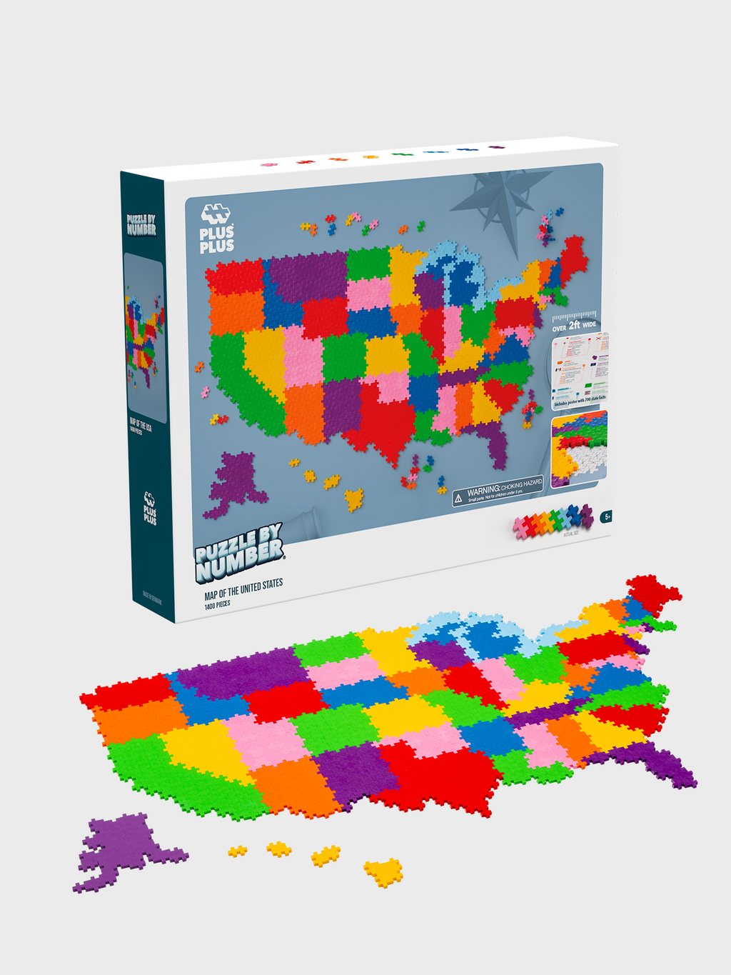 Puzzle By Number - USA Map