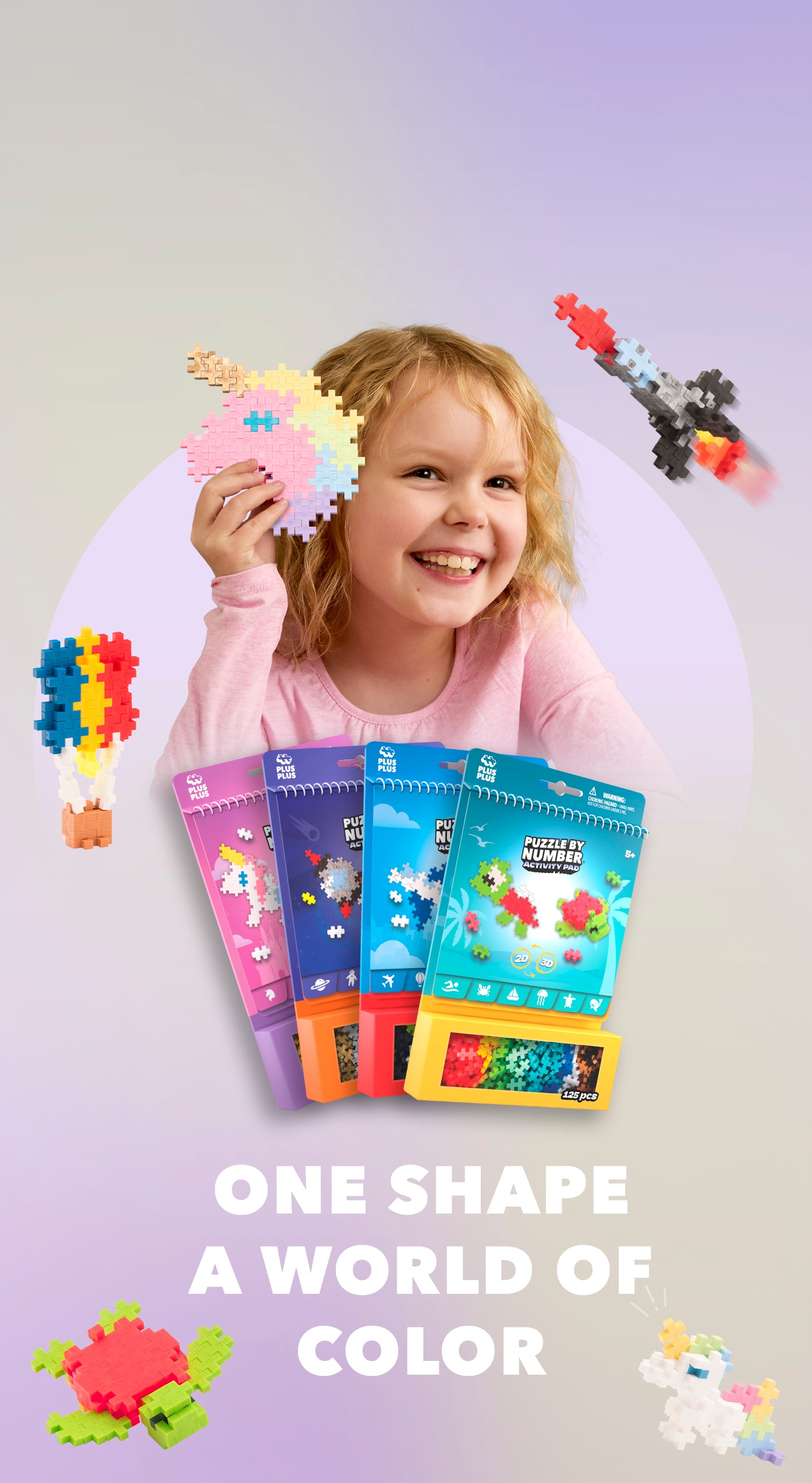 Plus-Plus - One Shape | Endless Possibilities